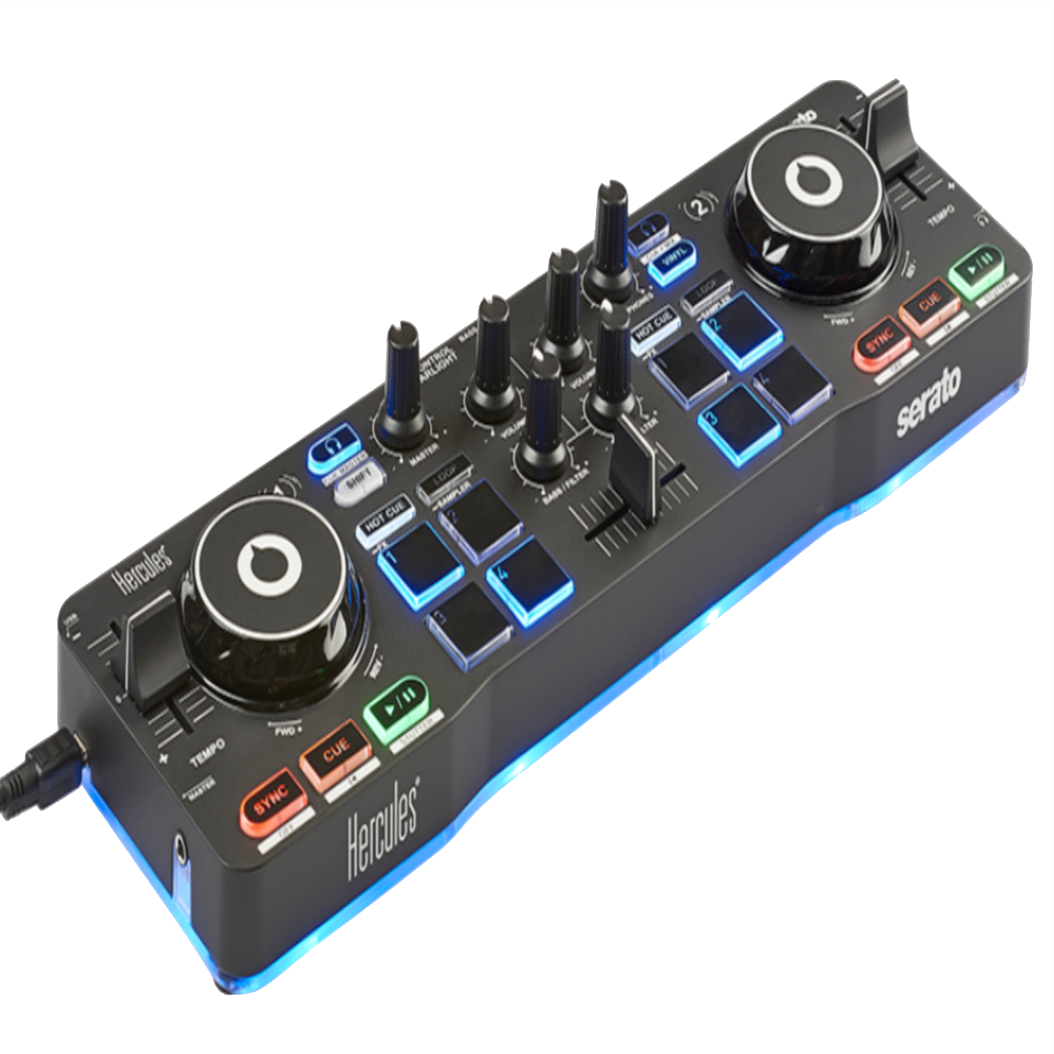 Hércules Controlador Dj Starlight - All Music Store